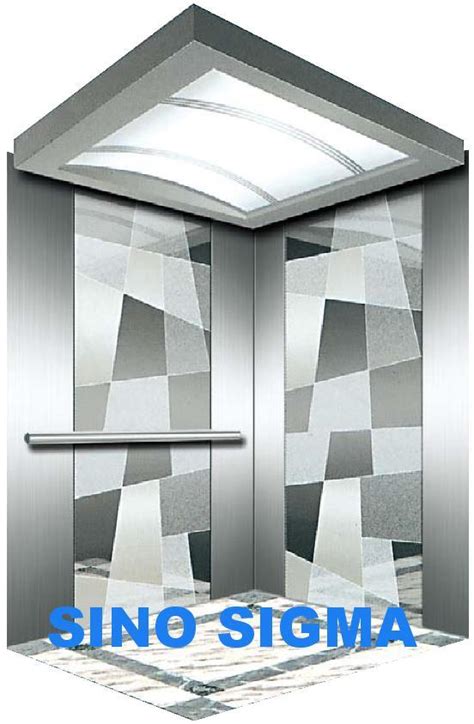 Sigma Passenger Elevator Vvvf Machine Roomless Elevator Residential