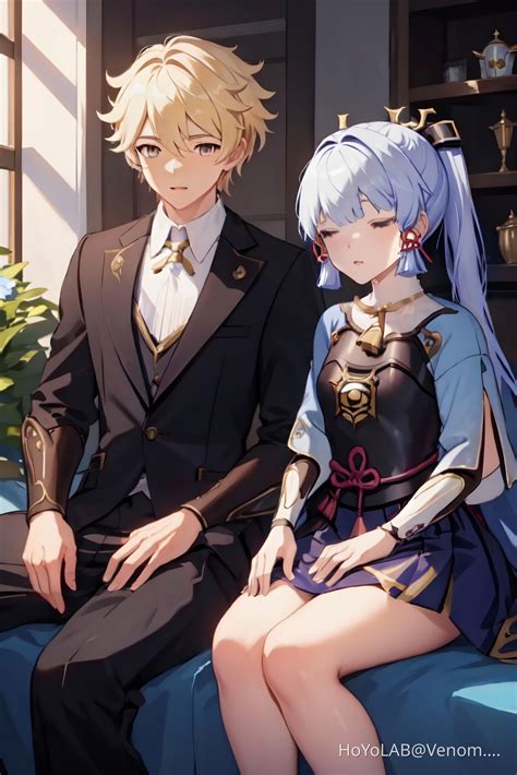 Ayaka X Aether Genshin Impact Hoyolab