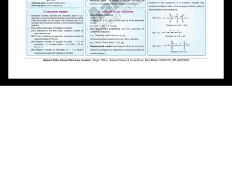 Solution Redox Reaction Chart With Questions Studypool