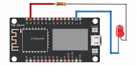 Първа програма за esp8266 и micropython blink py ardudevelop eu