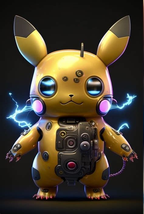 Pokemon Pikachu Robot Cute