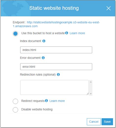 Building A Static Website On Amazon S3 With Microservices