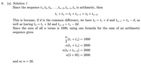 Solved Please Explain How The Formula Becomes N T Tn Chegg