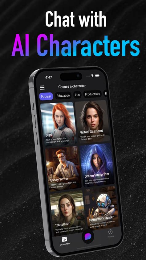 Chat With Ai Characters Jupi For Iphone Download