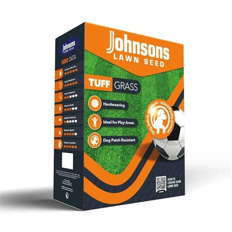 Johnsons 425kg Tuff Grass Lawn Grass Seed Old Railway Line Garden Centre