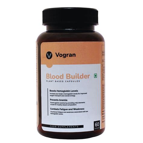 Vogran Plant Based Iron Supplement For Women And Men Iron Supplement