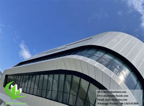 Powder Coated Perforated Aluminum Cladding Panel 1200x2400mm