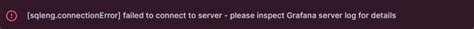 Sql Server Connectivity Issue Configuration Grafana Labs Community