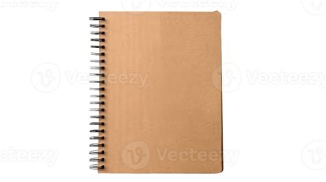 Modern A4 Notepad Featuring Small Ring Binding From Above On The