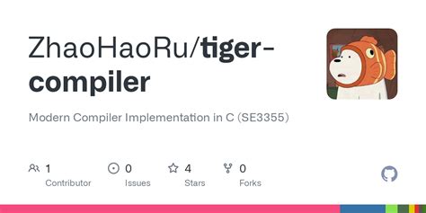 GitHub ZhaoHaoRu Tiger Compiler Modern Compiler Implementation In C