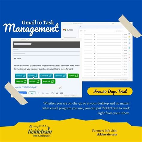 Gmail To Task Tickletrain Task Management Task Archives Quotes