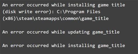 How To Fix The Steam Disk Write Error 7 Expert Solutions Digital