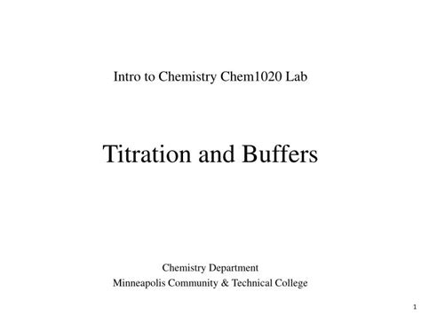 PPT Titration And Buffers PowerPoint Presentation Free Download ID 792084