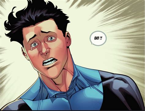 Mark Grayson Invincible Cómics De Fantasía Lagrimas En Los Ojos