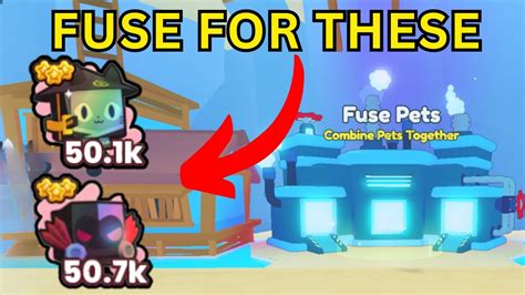 THE BEST FUSING METHOD IN PET SIM 99 YouTube