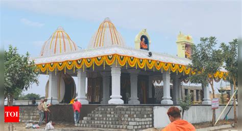 Worlds First D Printed Temple Comes Up In Telangana S Siddipet Hyderabad News Times Of India