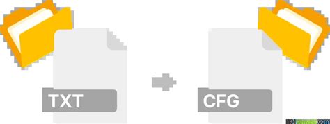 Convert Txt To Cfg Text Files File Conversions