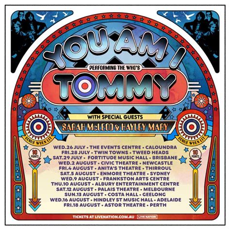 You Am I Performing The Whos Tommy With Special Guest Vocalists Hayley