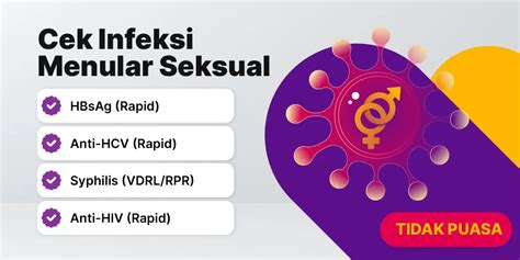 Cek Infeksi Menular Seksual Di Rumah Gratis Chat Dokter