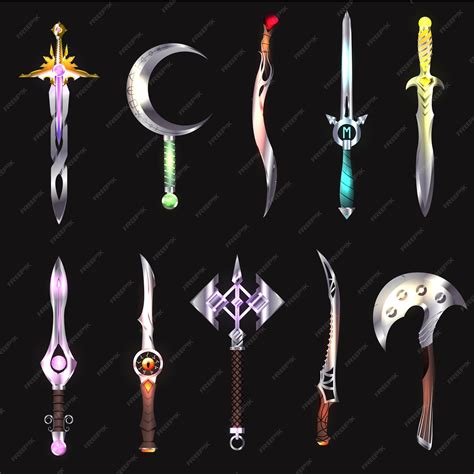Anime Weapon Designs