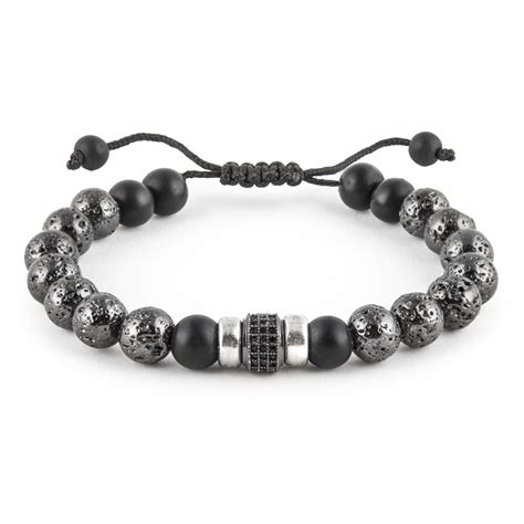 دستبند نقره مردانه ریسه گالری مدل رینگ سواروسکی 1500 مشخصات، قیمت و خرید