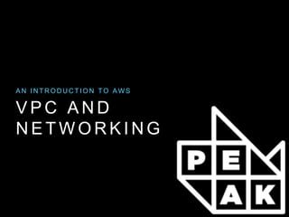 Introduction To AWS VPC Networking PPT