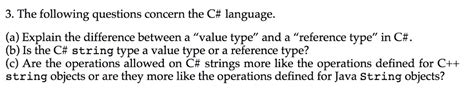 video solution 3 the following questions concern the c language a