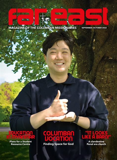 Issue September October 2022 Columban Missionaries