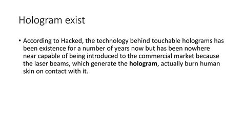 Holography Ppt