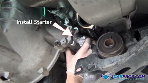 How To Change A Starter Motor In Under Minutes
