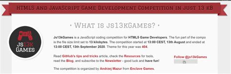 8个html5编程大赛冠军13kb游戏汇总 知乎