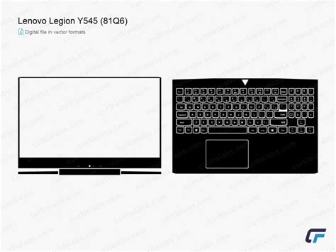 Lenovo Legion Y Q Cut File Template Cutfilelabs