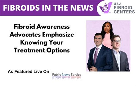 Usa Fibroid Centers Team On Public News Service Radio Broadcast Usa