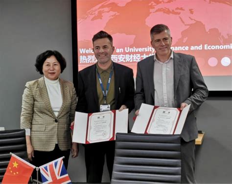 李萍副校长受邀赴英爱高校签署合作协议商谈互访项目 西安财经大学 国际合作交流处 国际学院