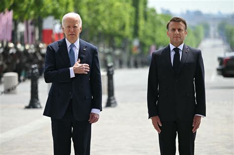 Les Infos De 12h30 Joe Biden Et Emmanuel Macron Ravivent La Flamme Du