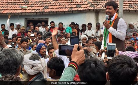 Alpesh Thakore Sets Tone Congress Scales Up Protests In Gujarat Assembly