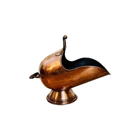 George Iii Copper Coal Scuttle 1800s Chairish