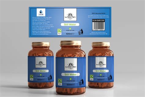 Label Bottle Design On Behance