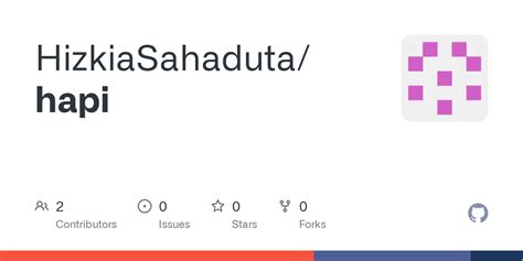 github hizkiasahaduta hapi