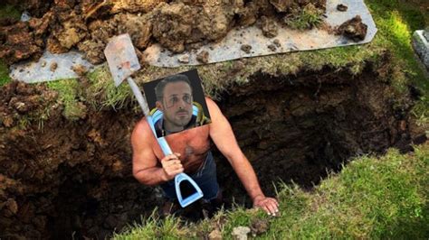 Synthetic Man Digs His Own Grave Youtube