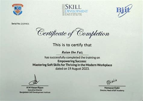 raian ibn faiz on linkedin skilldevelopment bjitacademy careergrowth bjit