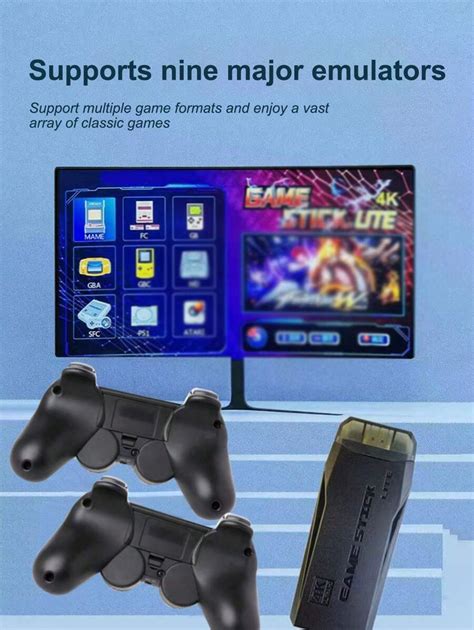 Decora O De Natal Para Casa Retro Tv Game Console K Dual Wireless Remote Control Game Console
