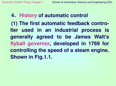 Ppt Automatic Control Theory Powerpoint Presentation Free Download