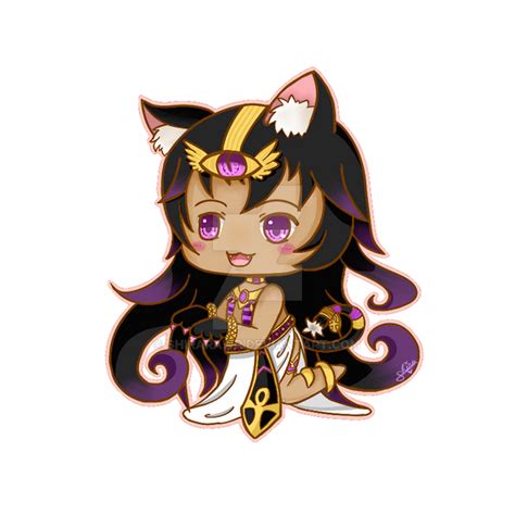 Monster Strike Chibi Bastet By Shirarawr On Deviantart
