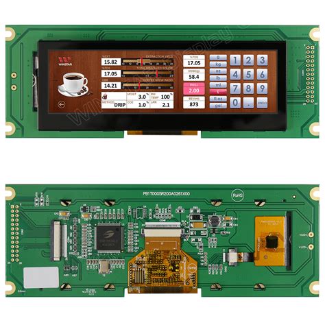 Projected Capacitive Touch Screen Bar TFT LCD Display Crest Technologies Pty Ltd