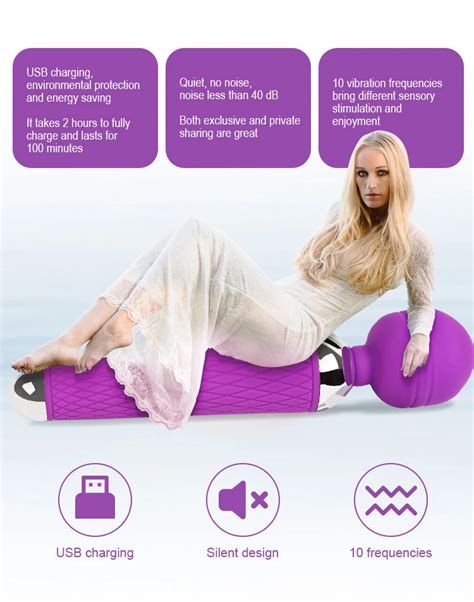 Stimulator Adult Sex Joy Toy Vibrator Massager Wand Waterproof Cordless