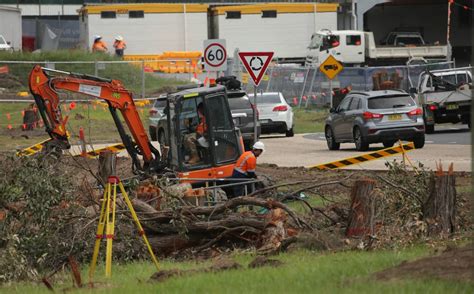 Newcastle Inner City Bypass Clearing Begins As Work Starts On The