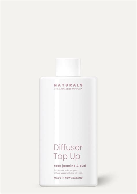 Naturals Diffuser Refill Rose Jasmine And Oud The Aromatherapy Co