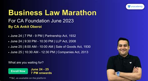 Business Law Marathon Unacademy