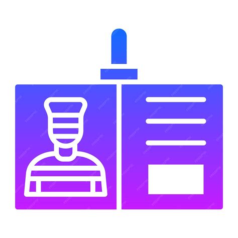 Premium Vector Identification Vector Illustration